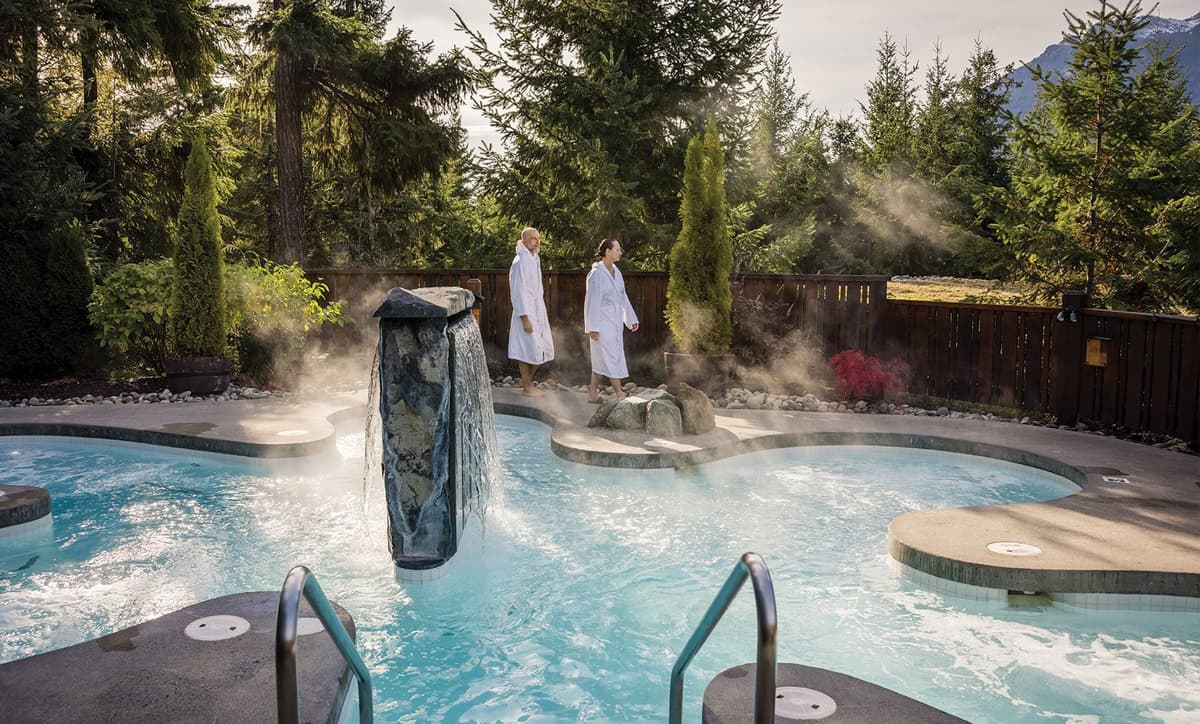 Offrir une expérience. Scandinave Spa Mont-Tremblant